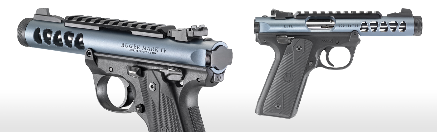 Ruger® Mark IV™ 22/45™ Lite Rimfire Pistol Models