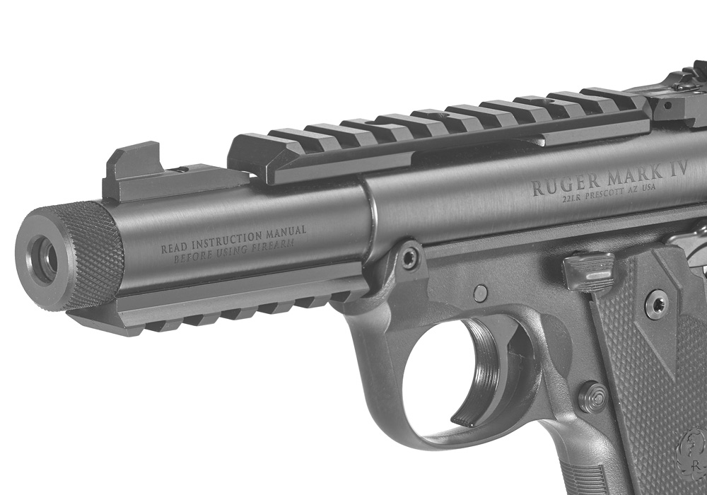 Ruger® Mark IV™ 22/45™ Tactical Rimfire Pistol Models